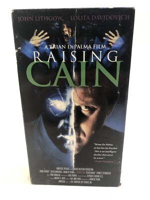 Raising Cain VHS Movie 1993 John Lithgow Lolita Davidovich Rated R | eBay