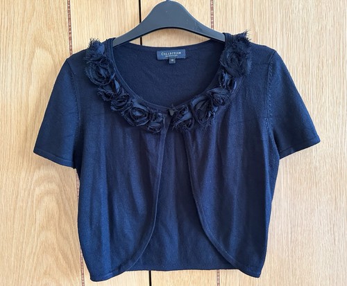 Debenhams Collection Women’s Black Bolero Cardigan Size 10 | eBay UK