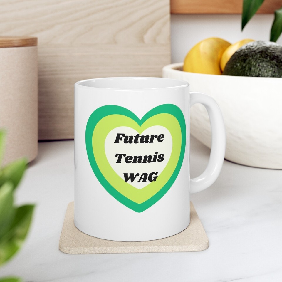 Charming Tennis-Themed Mug - 'Future Tennis WAG' - Ideal Gift Choice | eBay