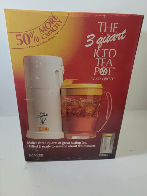 Mr. Coffee TM3 Iced Tea Pot Maker for sale online | eBay