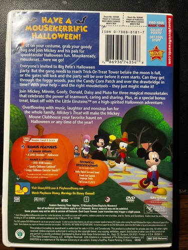 Mikey Mouse Clubhouse Mickey's Treat Disney Halloween Fun Playhouse ...