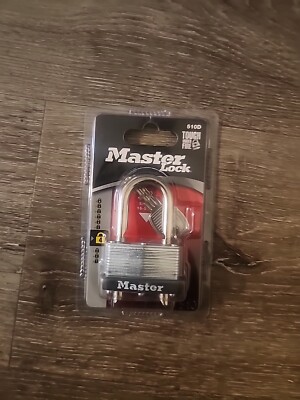 Master Lock 510D Shackle Adjustable 1 3/4" Key Padlock | eBay