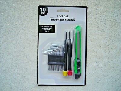 Tool Bench Hardware 10 pc Tool Set New in Original Package | eBay