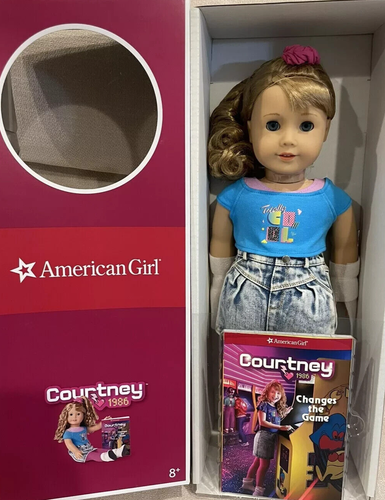 New American Girl Courtney Moore Doll + Book 18 inches NIB 1980's Fast ...