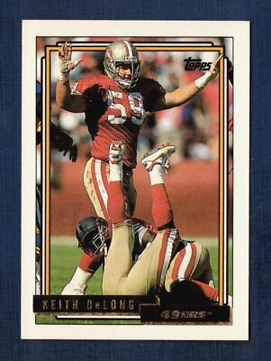 1992 Topps Gold Keith DeLong #282 San Francisco 49ers MINT | eBay