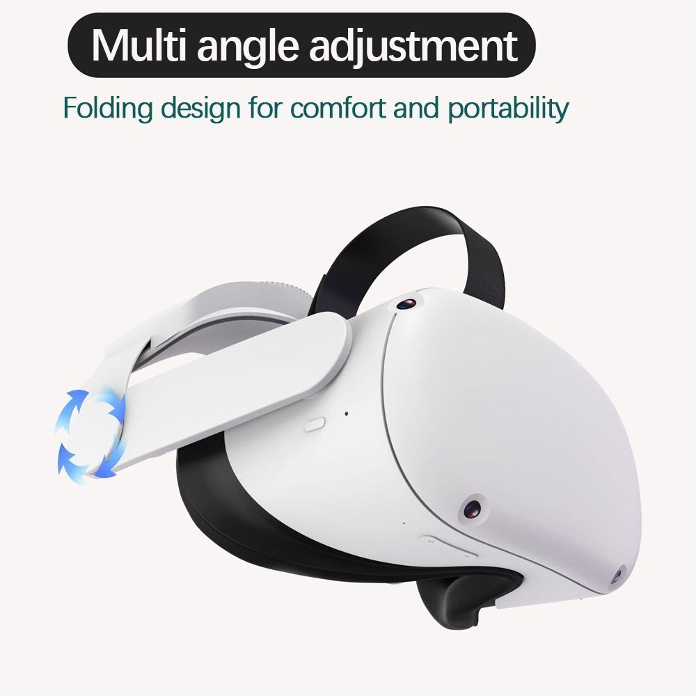 Head Pad VR Head Strap for Oculus Quest 2 Elite Straps For Oculus Quest ...
