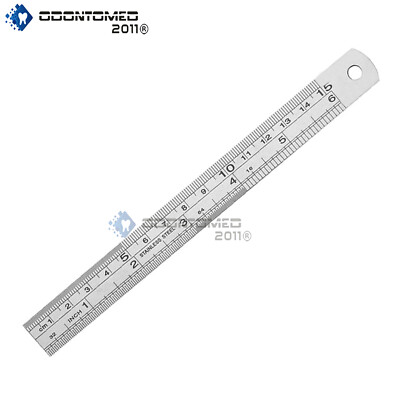 General Tools 300/1 6-Inch Flex Precision Stainless Steel Ruler | eBay