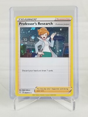Professors Research Holo #60 Trainer Pokemon Card 2021 | eBay
