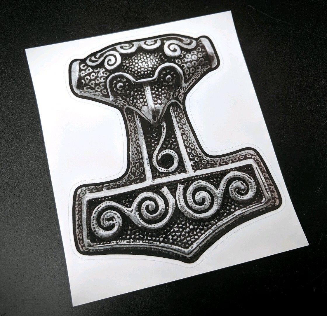 Thors Hammer Drawing