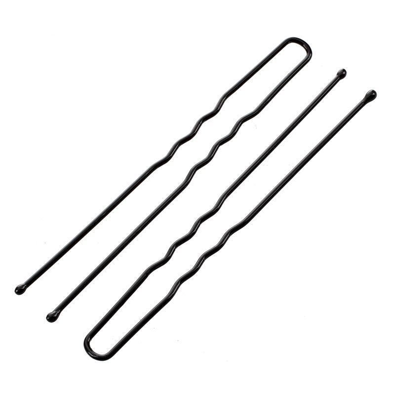 20 Pcs 7cm Long Black Metal DIY Hair Bun Pin for Woman W7W32945 | eBay