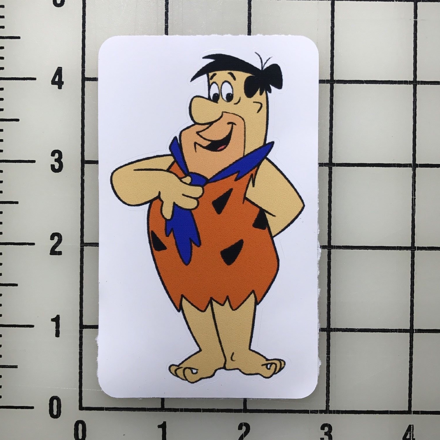 Flinstones Fred Flinstone 4" Tall Vinyl Decal Sticker BOGO | eBay