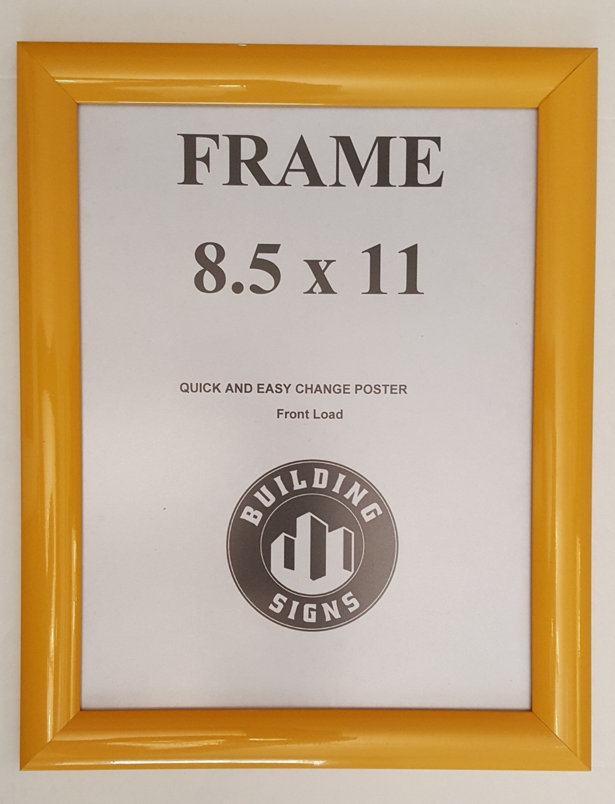 Yellow Snap Frame 8 5x11 Inches Front Loading Quick Poster-REF24-1027 ...