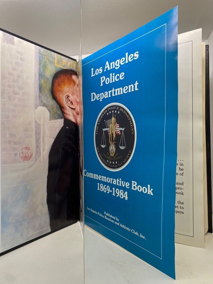 Rare - Los Angeles Police Department Commemorative Book 1869-1984 | eBay