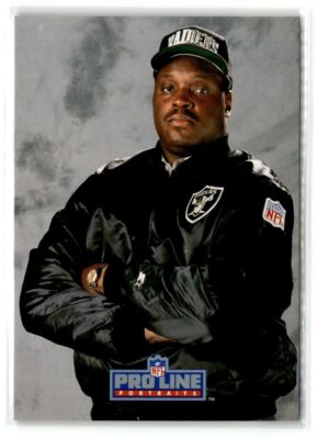 1991 Pro Line Portraits FOOTBALL #190 Art Shell Los Angeles Raiders | eBay