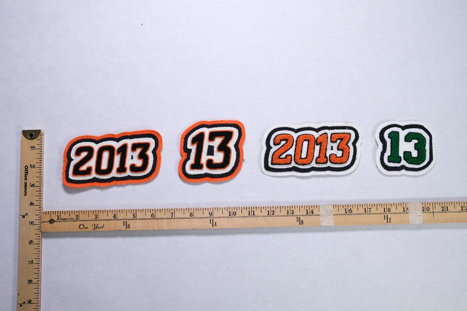 Vintage Chenille "Class of" Patches, 2003 - 2020 | Varsity & Letterman ...