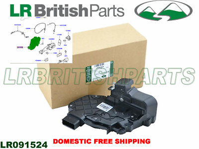 GENUINE LAND ROVER FRONT DOOR LATCH 433MHZ SPORT LR2 LR3 LR4 EVOQUE RH ...
