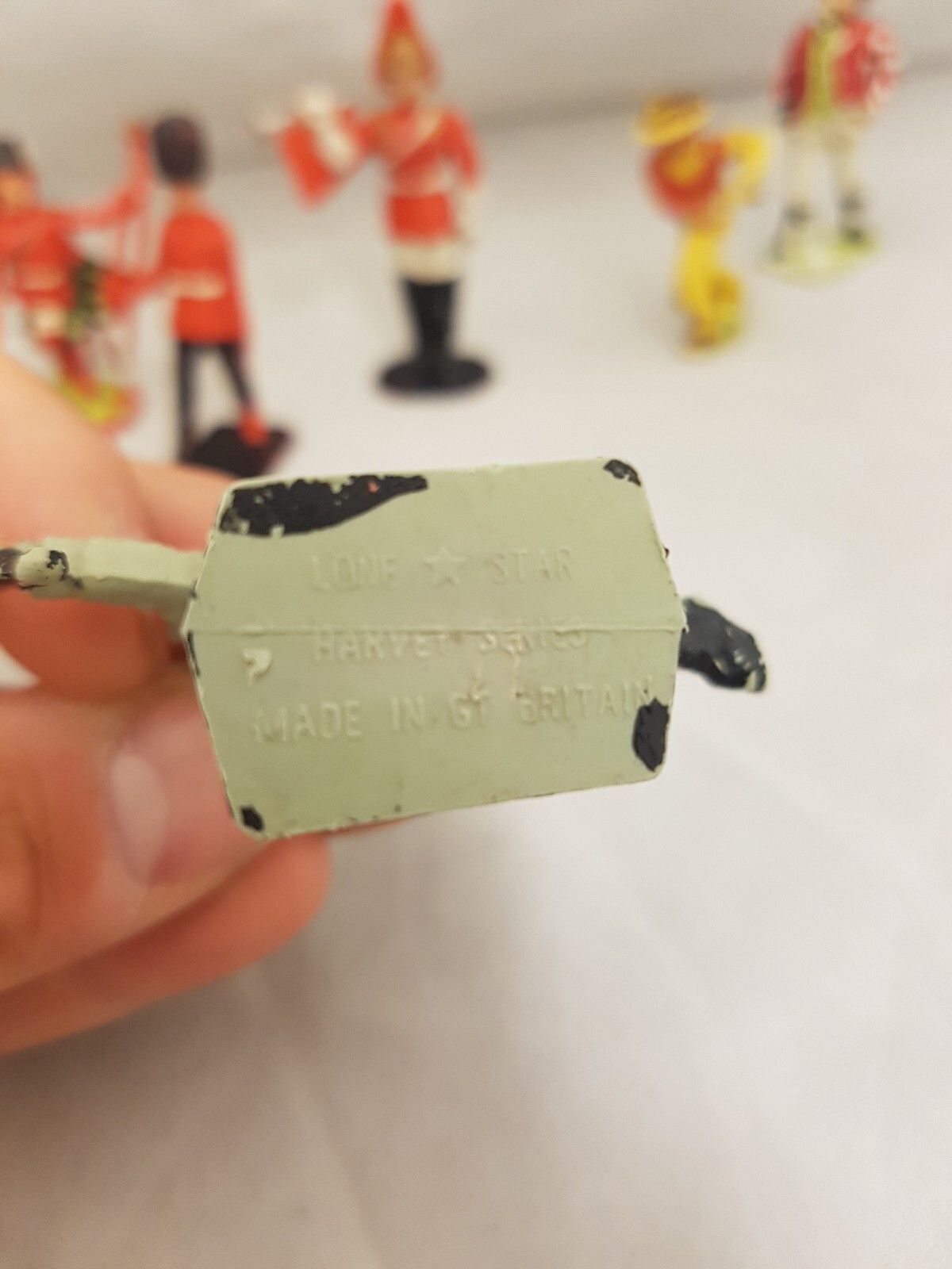 Bundle Of 10 Vintage Plastic Soldiers Crescent Marx Lone Star Royal ...