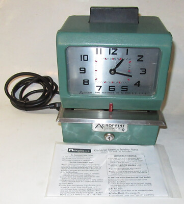 Time Clocks - Heavy Duty Manual Time Clock