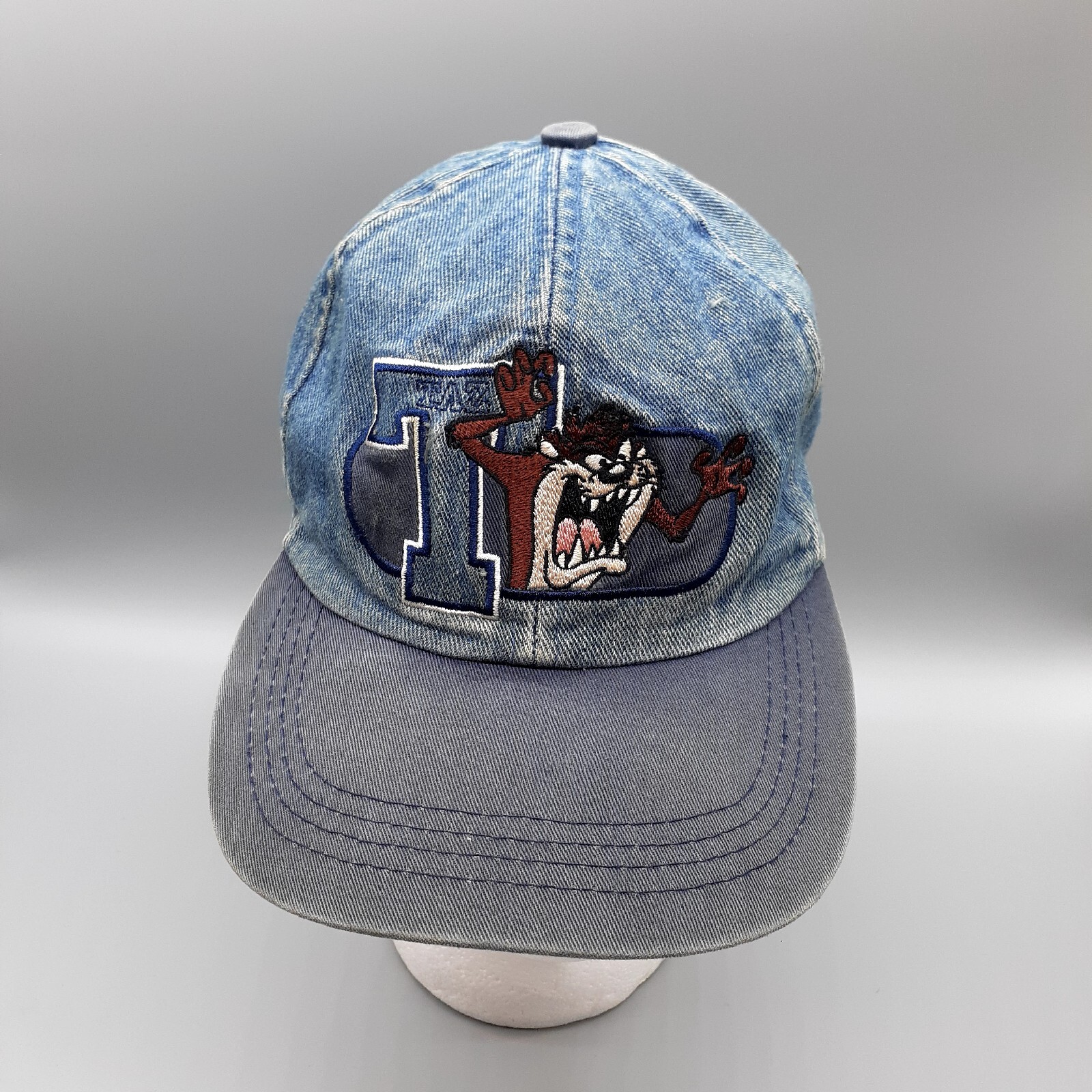 1997 Looney Toons Taz Tasmanian Devil Blue Denim Jean… - Gem