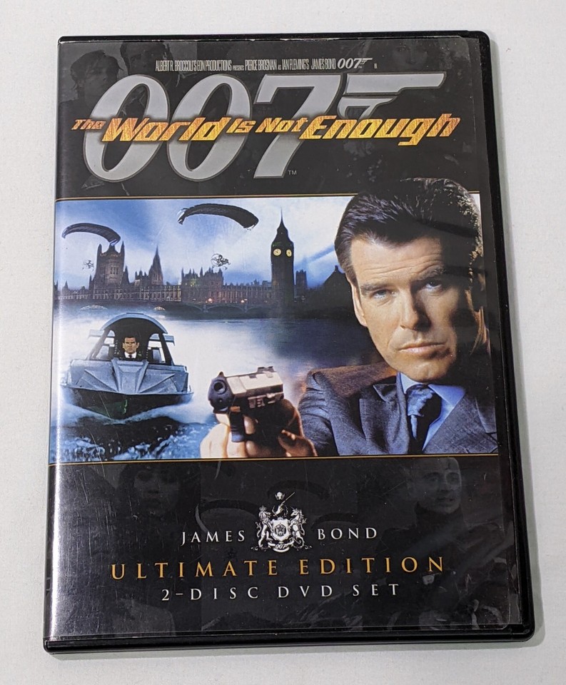 Lot of 8 James Bond 007 Ultimate Edition DVDs Sean Connery Roger Moore ...