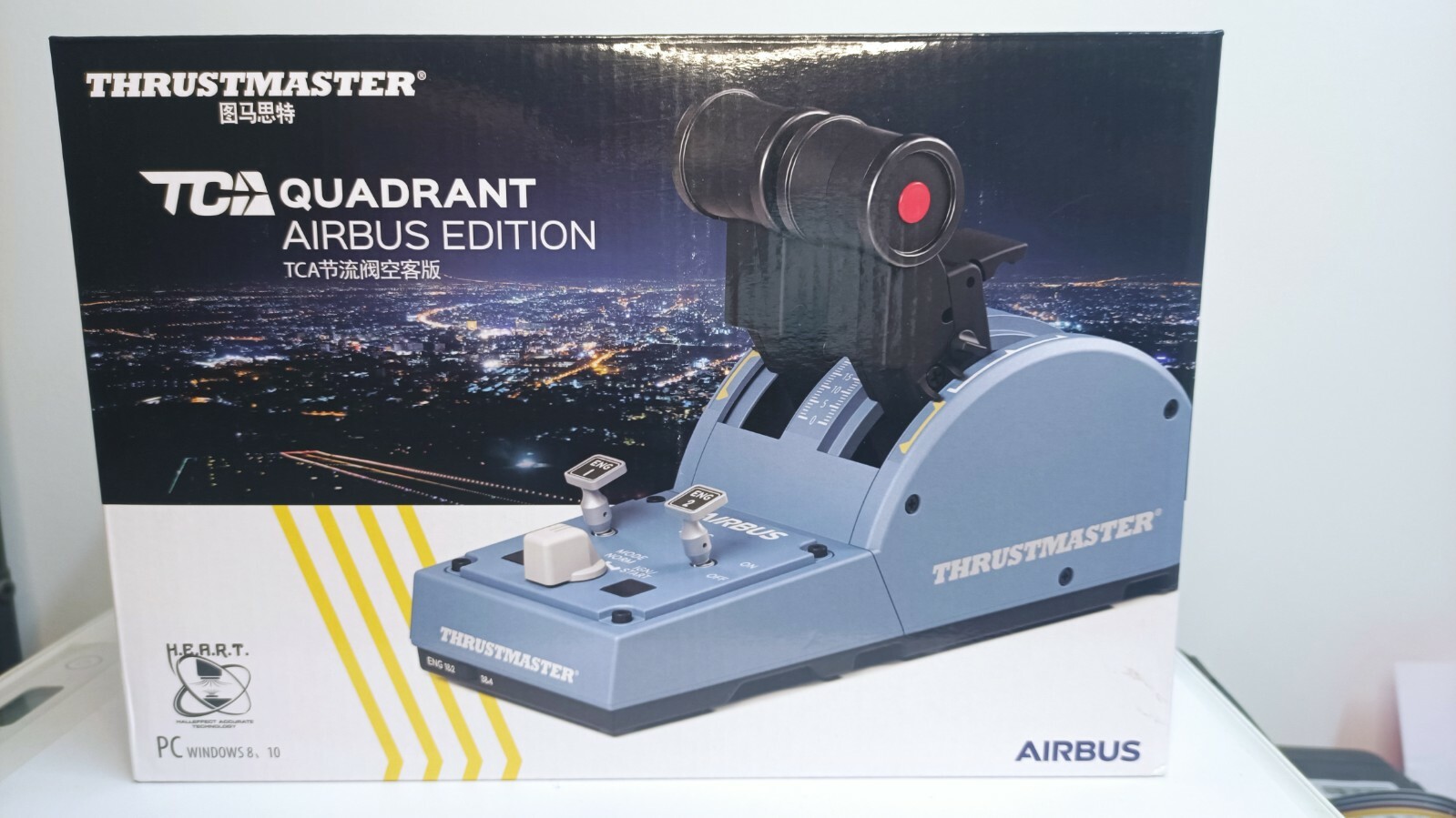 NEW TCA Airbus flap spoil spk throttle flight joystick A320 p3d fsx ...