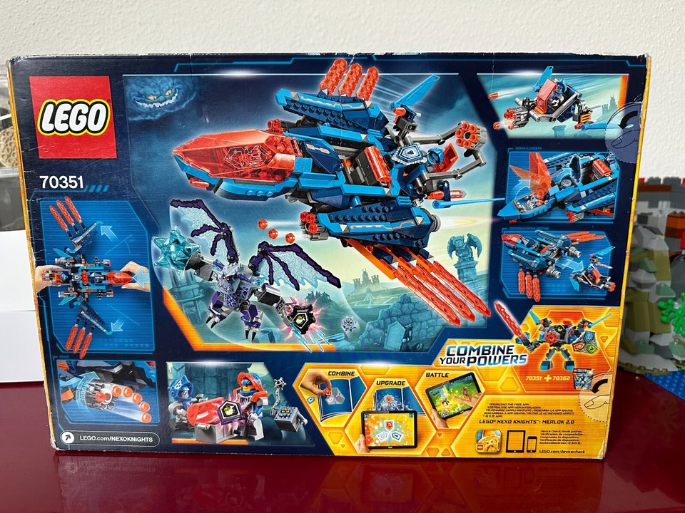 Lego 70351 Nexo Knights: Clay's Falcon Blaster MISB | eBay