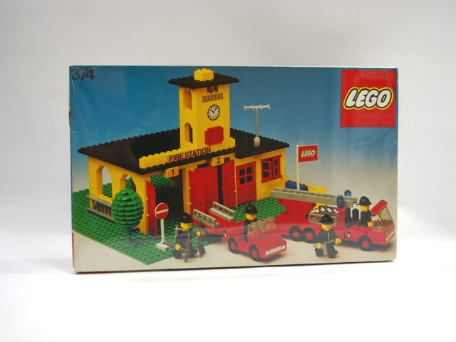 LEGO Town: Fire Station (374) for sale online | eBay