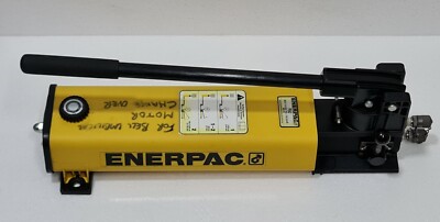ENERPAC P842 / P-842 TWO SPEED, HYDRAULIC HAND PUMP 700 BAR w/ 4-WAY ...