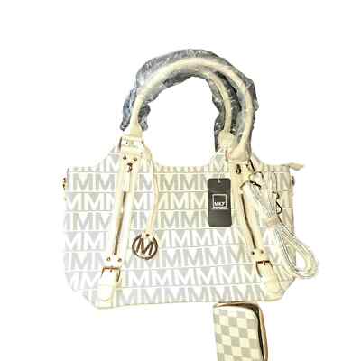 MKF MILAN Collection Signature Satchel PURSE by Mia K. and Bonus wallet ...