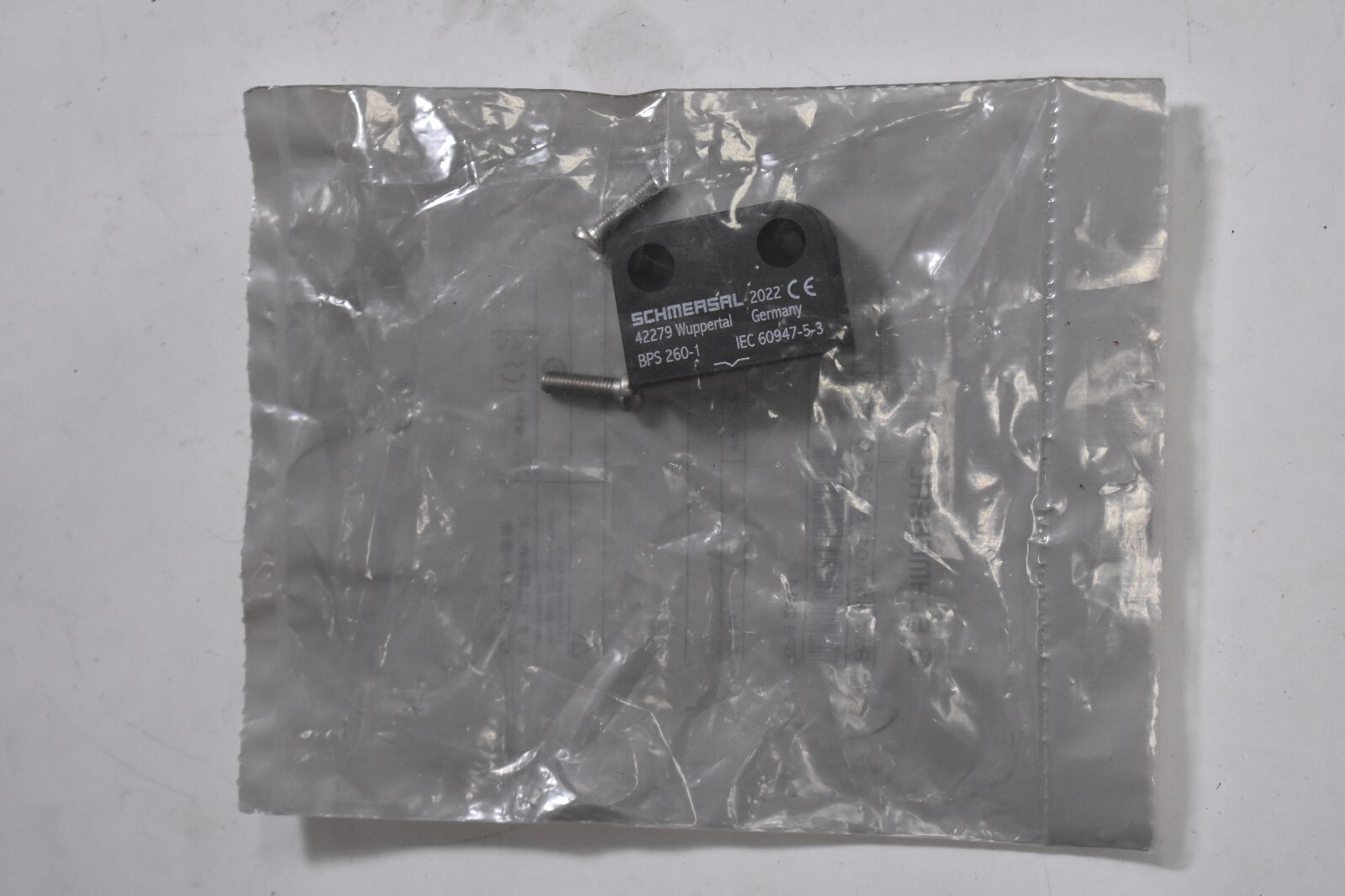 Schmersal Bps260-1 Actuator for BNS 260 Safety Sensor - BPS 260-1 ...