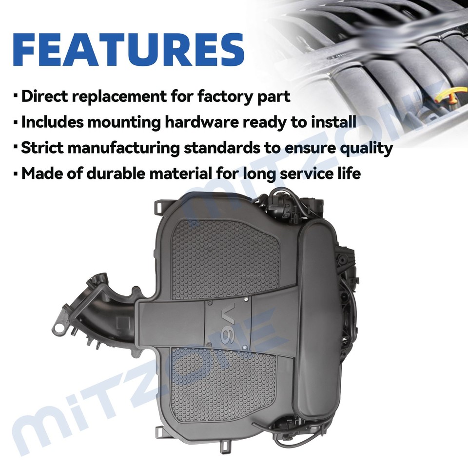 Mitzone Intake Manifold for Benz 12-16 E350 SLK350 12-15 C350 ML350 13 ...