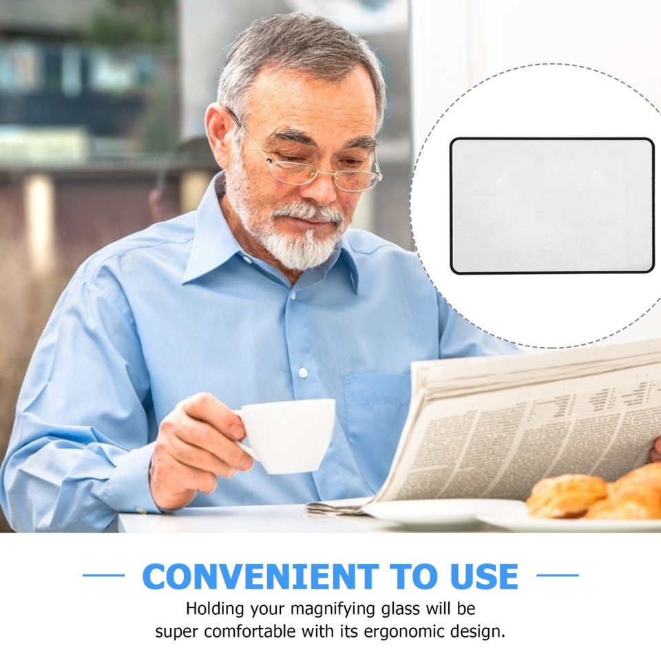 2 Count Magnifying Glass Bookmark Work Elder Reader Magnifier for Kids ...