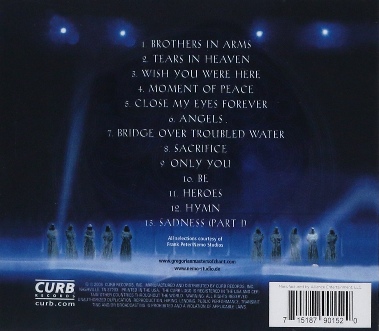 Gregorian Masters Of Chant (CD) (US IMPORT) 715187901520 | eBay