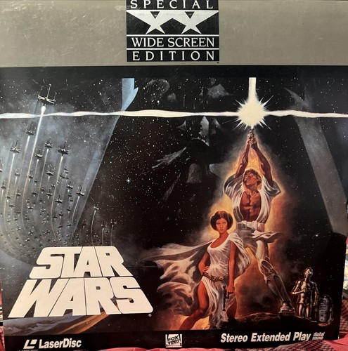 Star Wars Laser Disc 2 Set MADE IN USA Pressing Special Widescreen Ed ...