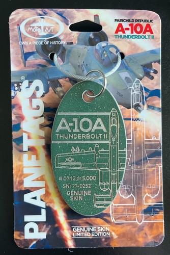 Planetags A-10 Warthog Luggage Tag Plane Tags Aircraft Skin Collectible ...