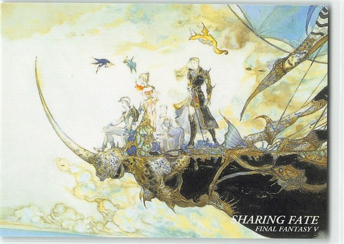 Final Fantasy Art Museum Trading Card #189 Bartz Klauser / Faris ...