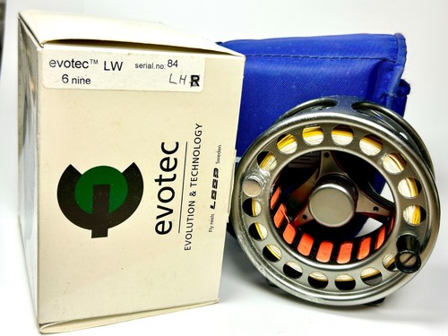 Loop Evotec 6/9 Fly Reel LHW TEENY 350 line | eBay