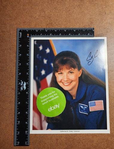 CATHERINE G. "Cady" COLEMAN Autographed / SIGNED 8X10 NASA Astronaut ...