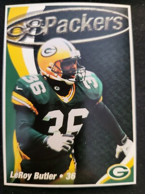 1998 Green Bay Packers Police Leroy Butler Two Rivers #5 Card | eBay