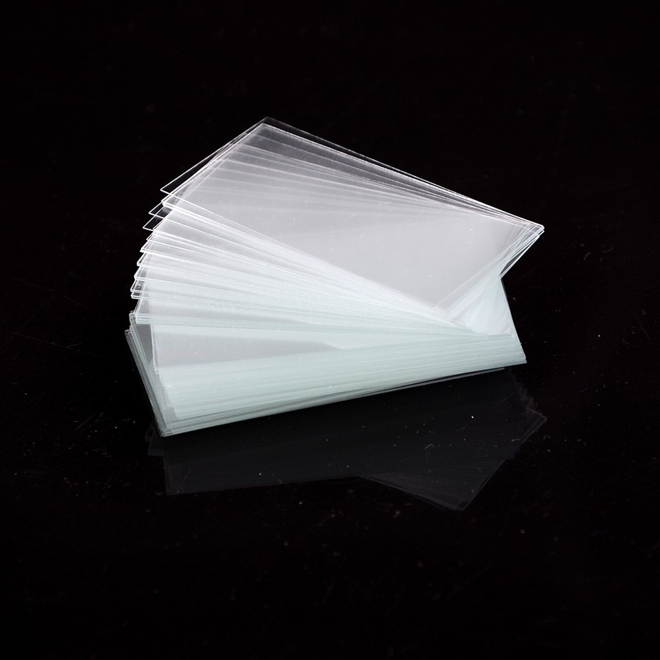 100 pcs Glass Micro Cover Slips 24x50mm - Microscope Slide Covers S-GC ...