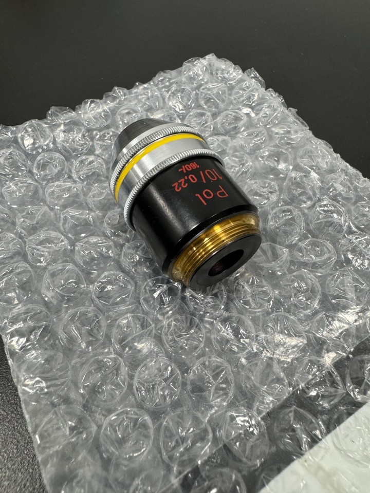 Zeiss 10/0.22 Pol Microscope Objective #16285 | eBay