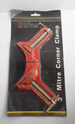 Miter Corner Clamp 3" for 90 Degree Right Angle Picture Frame Woodwork ...