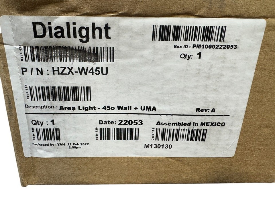 NEW Dialight Mounting Bracket HZXW45U 45 Degree Wall Mount Bracket | eBay