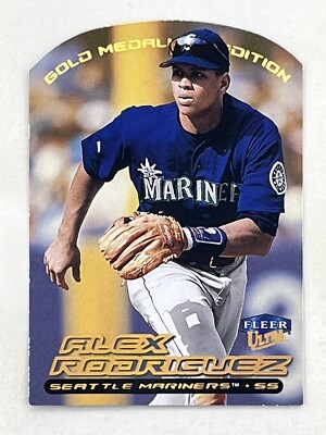 Alex Rodriguez 2000 Fleer Ultra Gold Medallion Edition #1G MLB Die-Cut ...