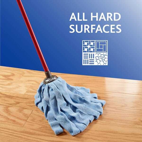 O-Cedar Microfiber Cloth Wet Mop - Efficient Floor Cleaning, High ...