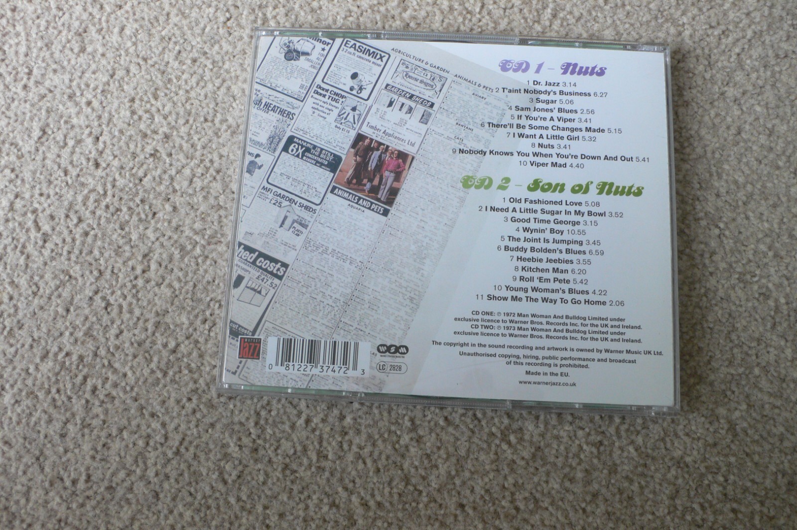 George Melly - Nuts & Son of Nuts (Live Recording, 2004) for sale ...