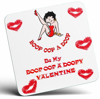 Dessous de Verre Avec Image De Betty Boop, Be My Boop Oop A Doopy St ...