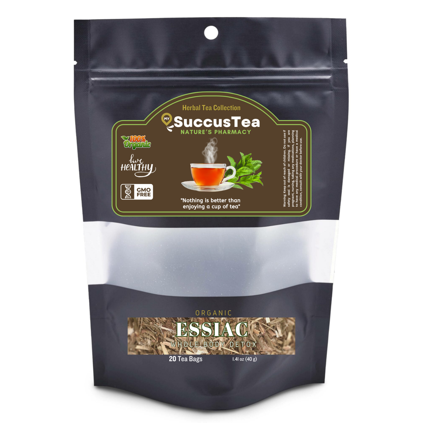 Organic Essiac Tea - 20 Bags | eBay