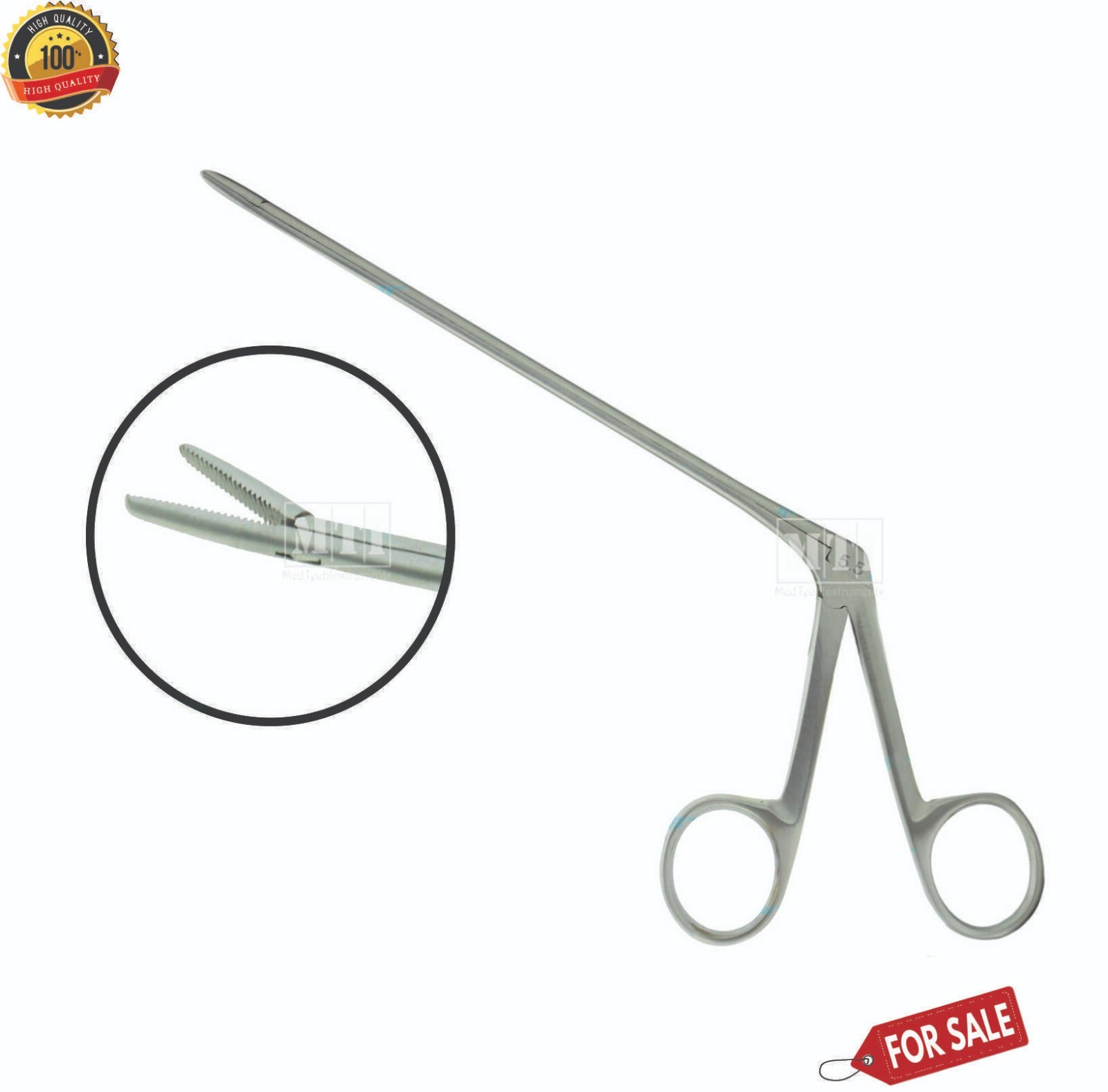Cushing Pituitary Rongeurs Straight Bite2.5mm Forceps 18cm ENT Surgical ...