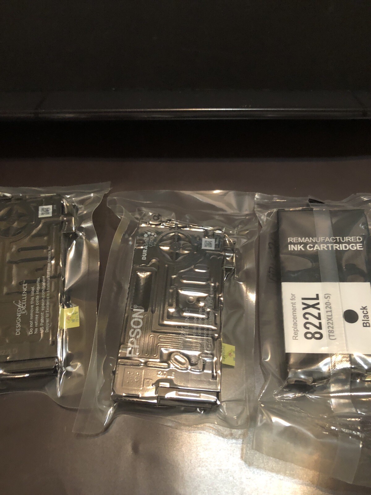 Six 822XL T822XL Ink Cartridges For Epson WorkForce Pro WF-3820 WF-4833 ...